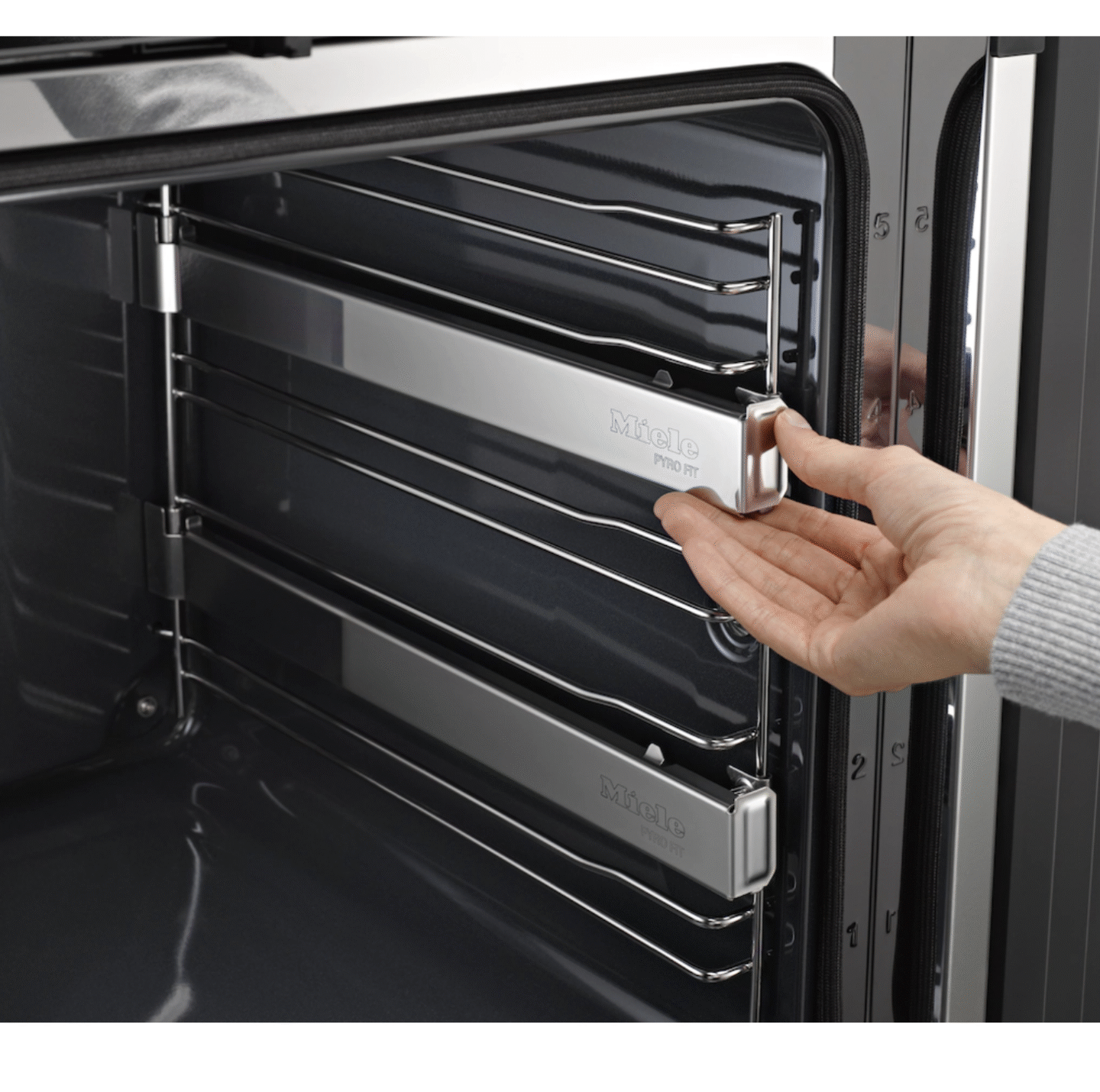Miele H7464BP-CLST Built In Single Oven in Clean Steel - Appliance ...