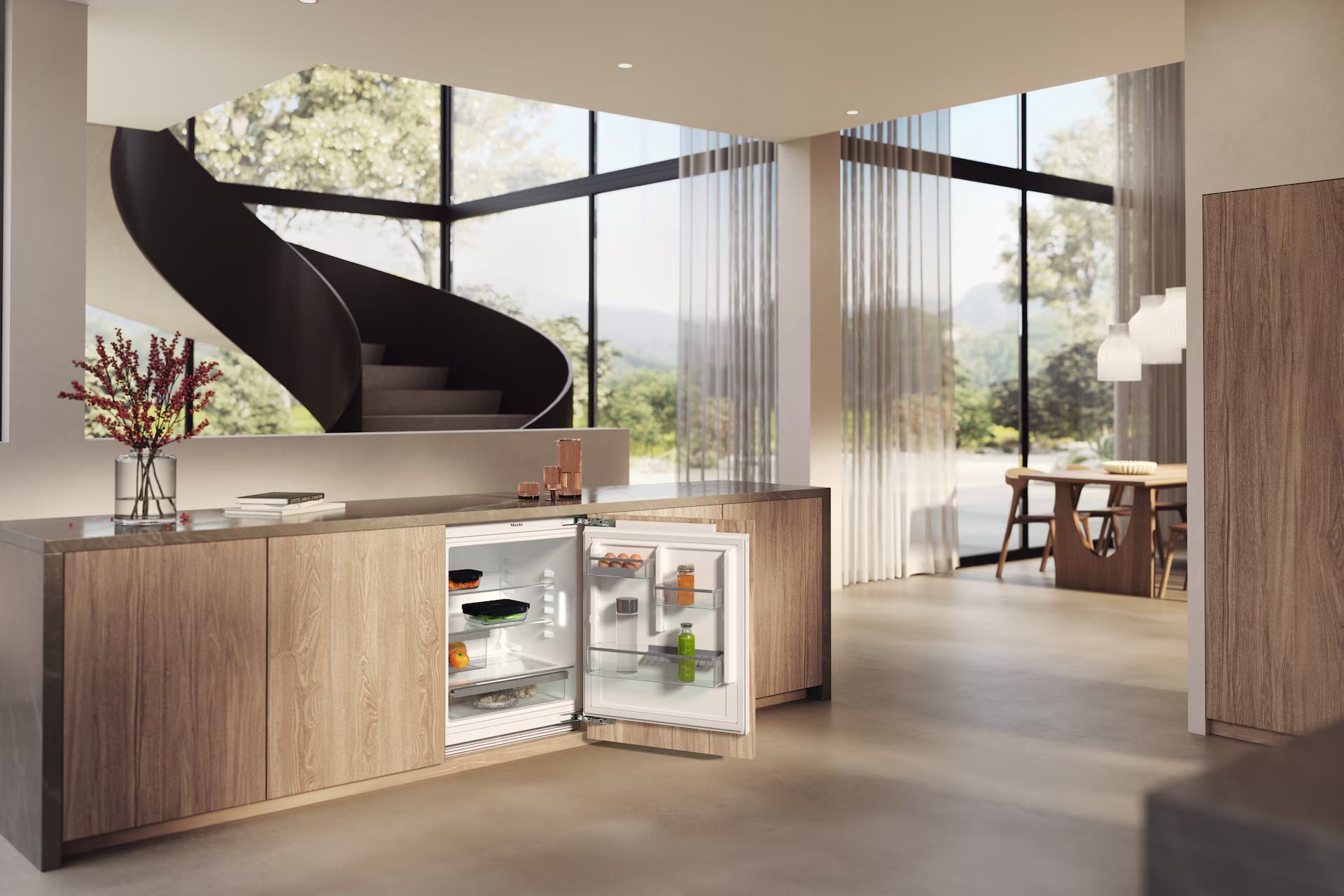 Miele KU7015D Built-In Under Counter Fridge - Appliance Superstore