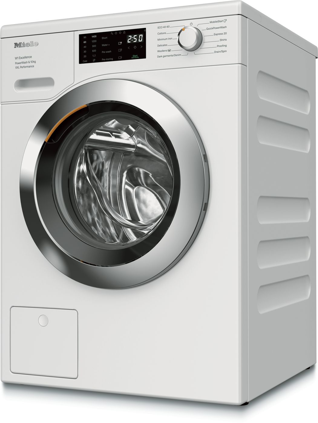Miele WEK365 WCS PWash&10kg Lotus White W1 Front-Loader Washing Machine ...