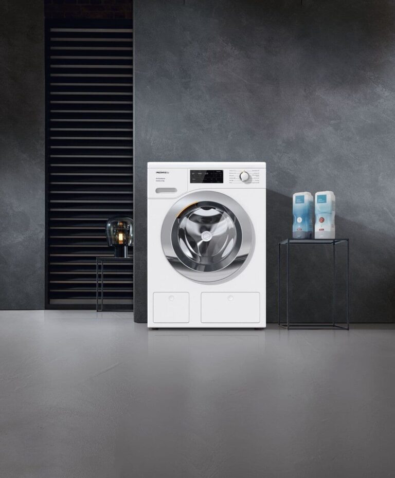 Miele WER865 WPS PWash&TDos 9kg Lotus White 1600rpm Freestanding ...