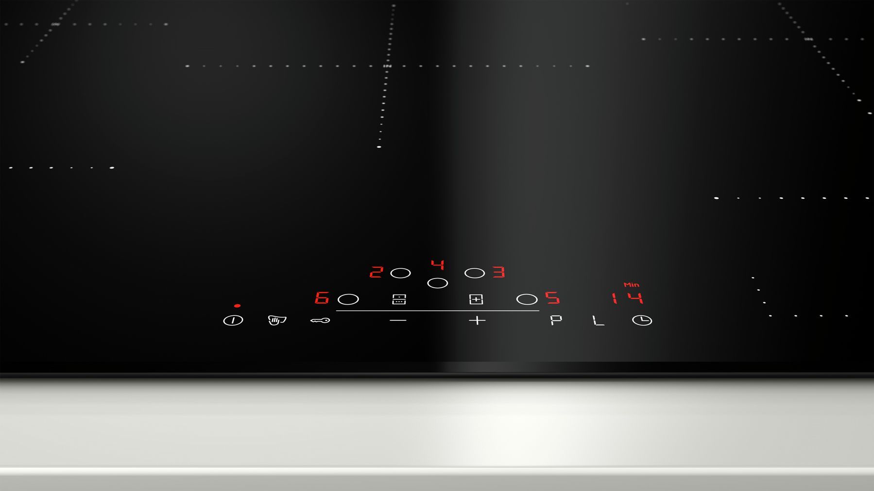 Neff T48FD23X0 induction hob with bevelled front edge 802 mm