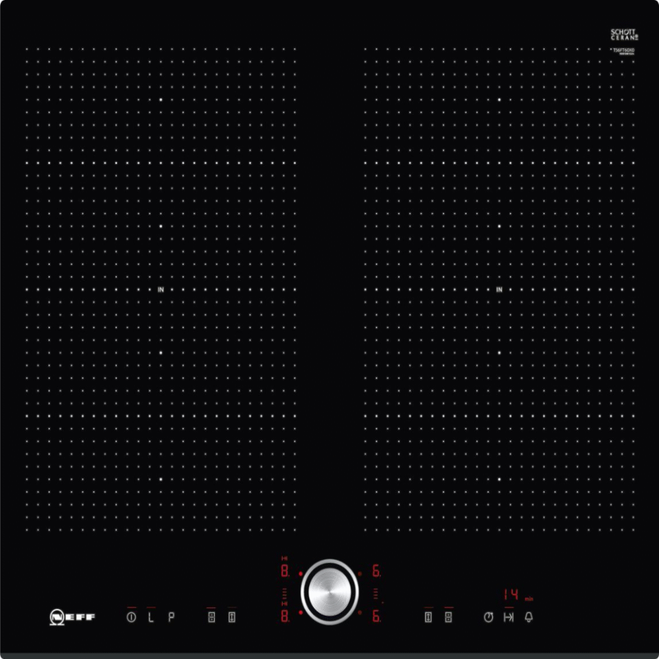 Neff T56FT60X0 Induction hob bevelled front edge 592 mm