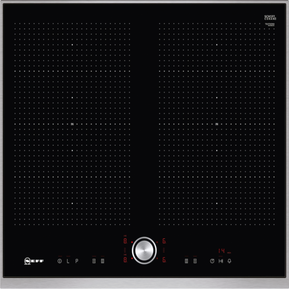 Neff T56TT60N0 Self-contained FlexInduction hob with TwistPad control