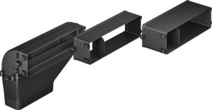 NEFF T58TS6BN0 Induction Venting Hob with Stainless Trim