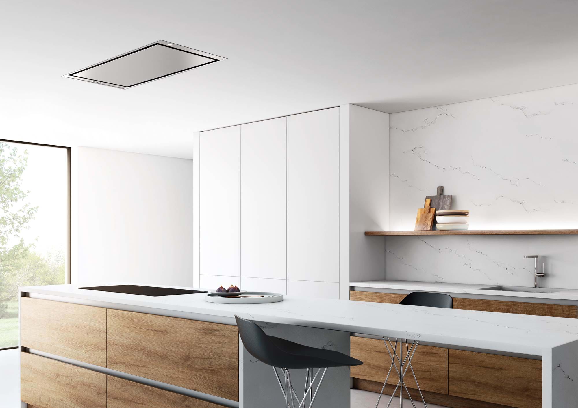 Novy 6830 Pureline 90cm Ceiling Extractor Hood