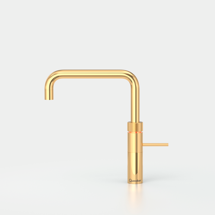 Quooker Fusion Square with PRO7 Tank in Gold - Appliance Superstore