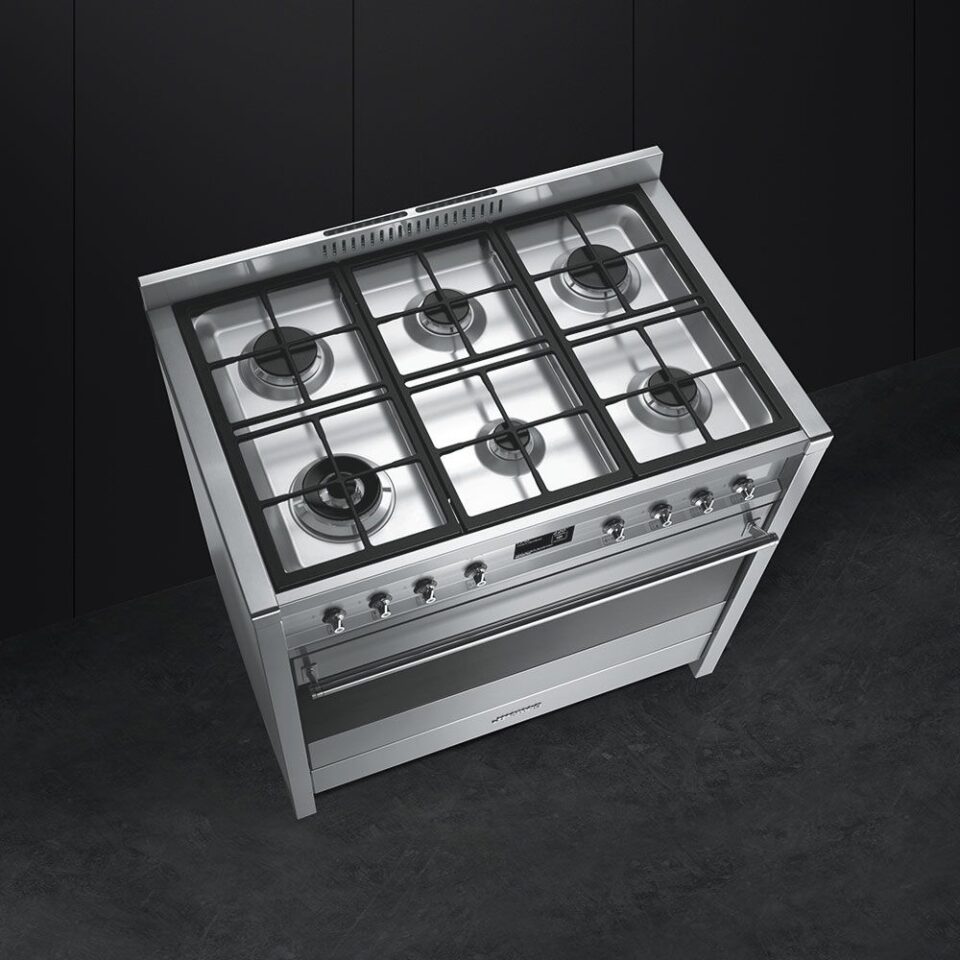 Smeg A1-9 Classic Opera 90cm Range Cooker with Gas Top