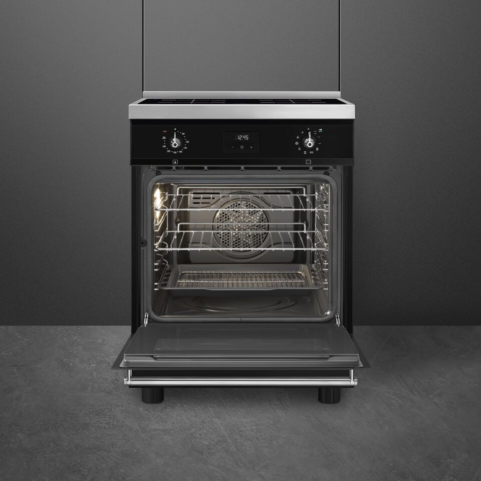Smeg C6IPBLT2 60cm Freestanding Cooker with Induction Top