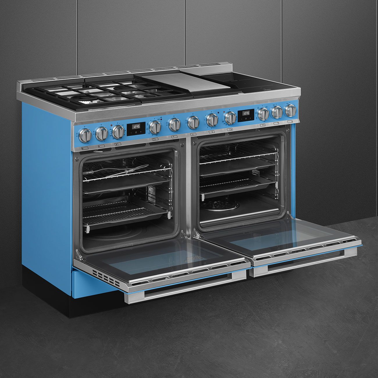 Smeg CPF120IGMPT Portofino 120cm Range Cooker with Mixed Top