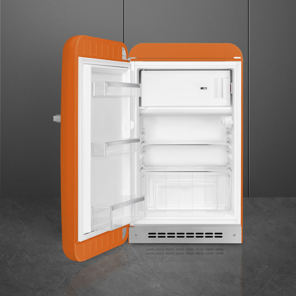 Smeg FAB10LOR6 55cm Left Hand Hinge Fridge with Icebox