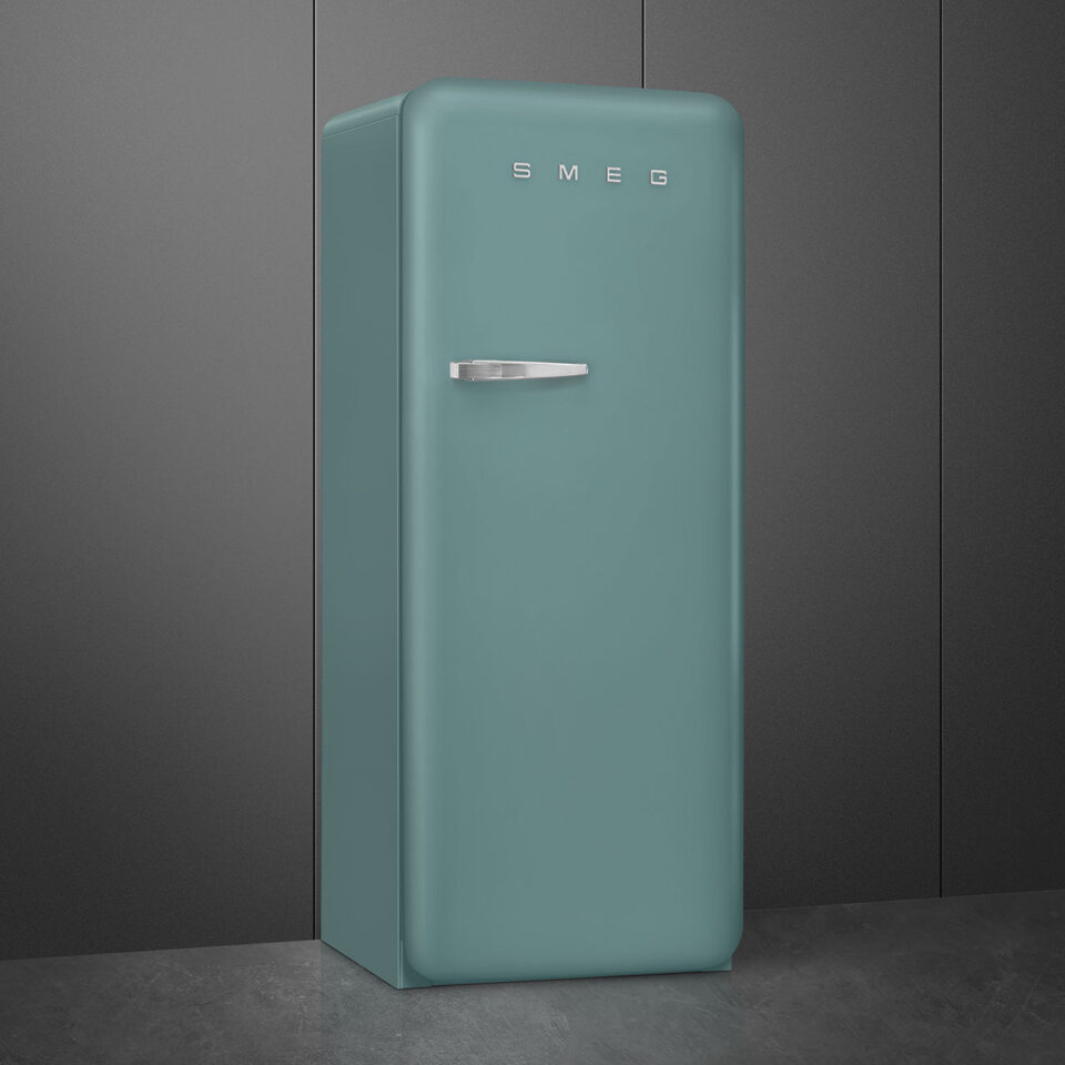 Smeg FAB28RDEG5 50s Style Freestanding Fridge Emerald Green