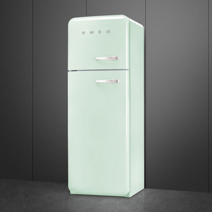 Smeg FAB30LPG5UK 50's Style Freestanding Left Hinge Fridge Freezer ...
