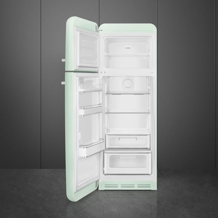Smeg FAB30LPG5UK 50's Style Freestanding Left Hinge Fridge Freezer ...