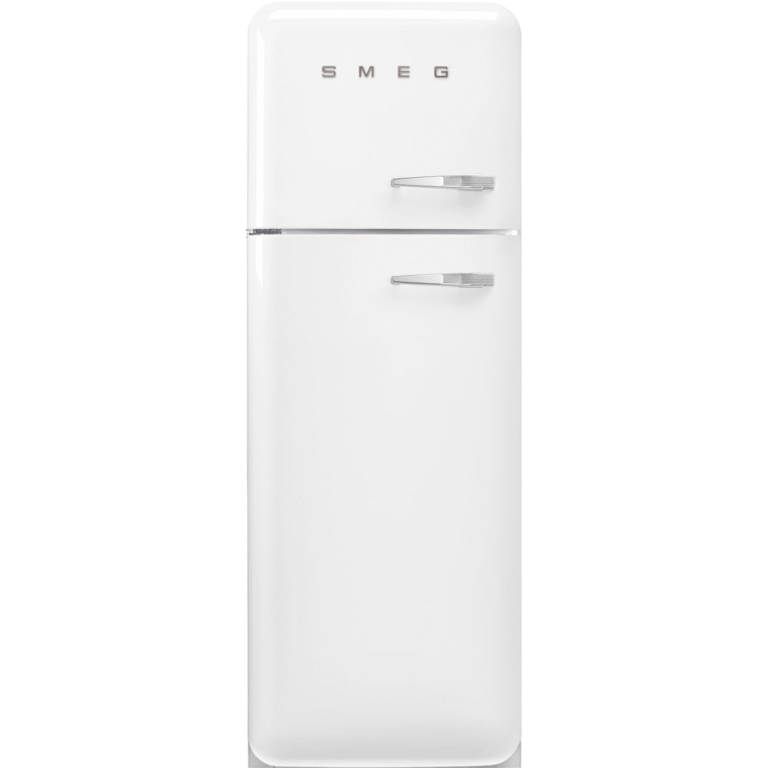 Smeg FAB30LWH5UK 50s Style Freestanding Left Hinge Fridge Freezer White