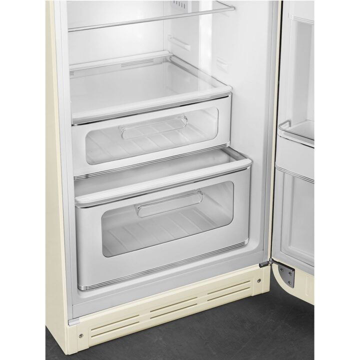 Smeg FAB30RCR5UK 50s Style Freestanding Right Hinge Fridge Freezer Cream