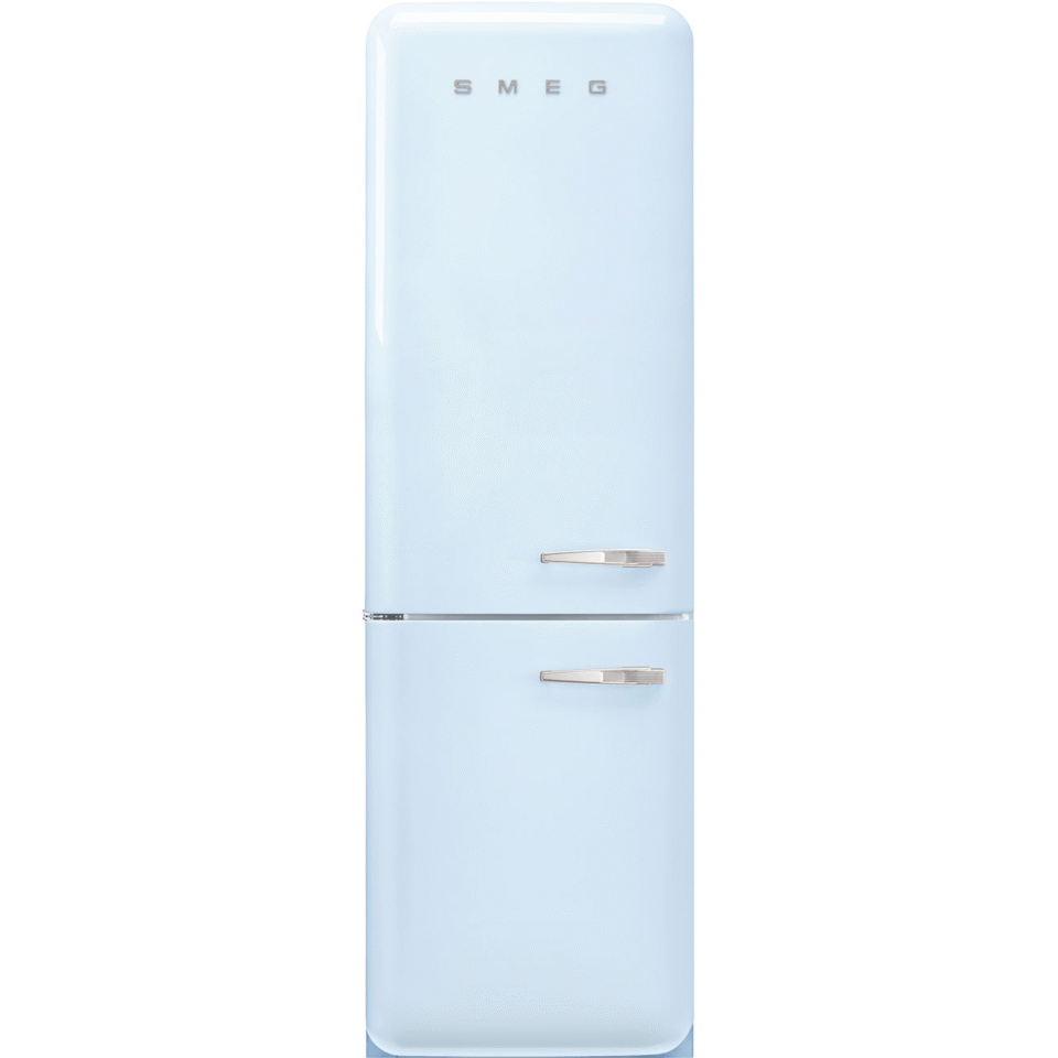 Smeg FAB32LPB5UK 50's Style 60/40 Freestanding Left Hinge Fridge ...