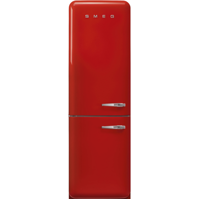 Smeg FAB32LRD5UK 50s Style 60/40 Freestanding Left Hinge Fridge Freezer Red