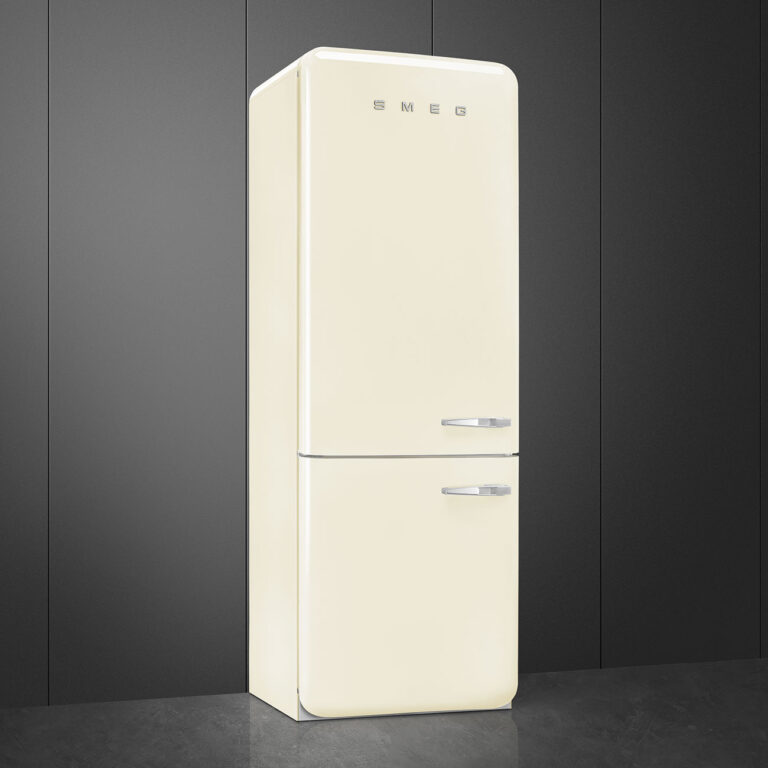Smeg FAB38LCR5 50s Style Double Door Freestanding Left Hinge Fridge ...