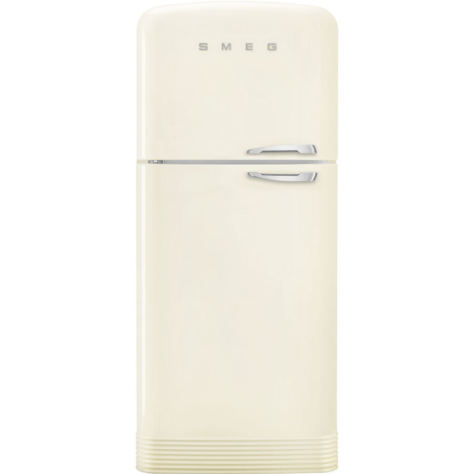 Smeg FAB50LCR5 50s Style Double Door Freestanding Fridge Freezer Cream ...