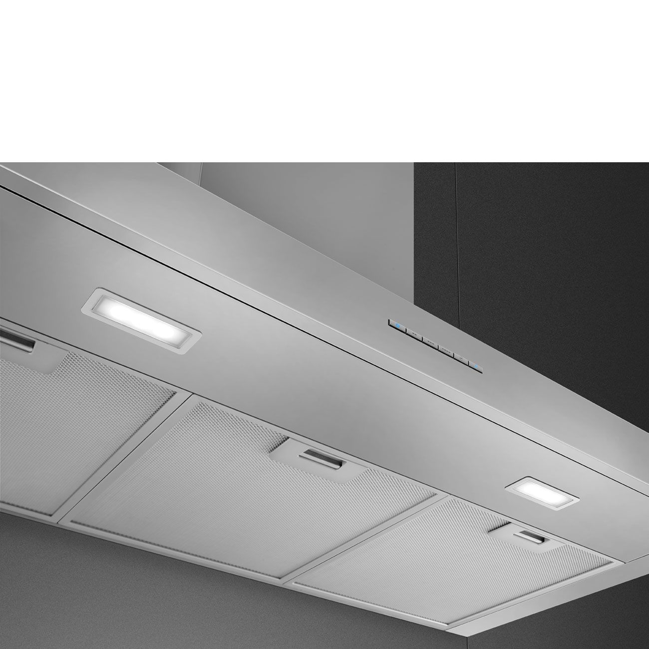 Smeg KBT900XE 90cm Chimney Wall Hood Stainless Steel