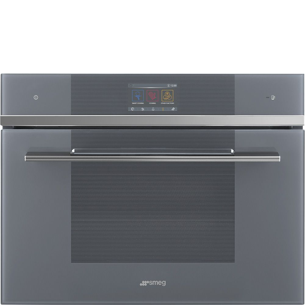 Smeg Linea Combi Steam Oven Silver SF4104WVCPS