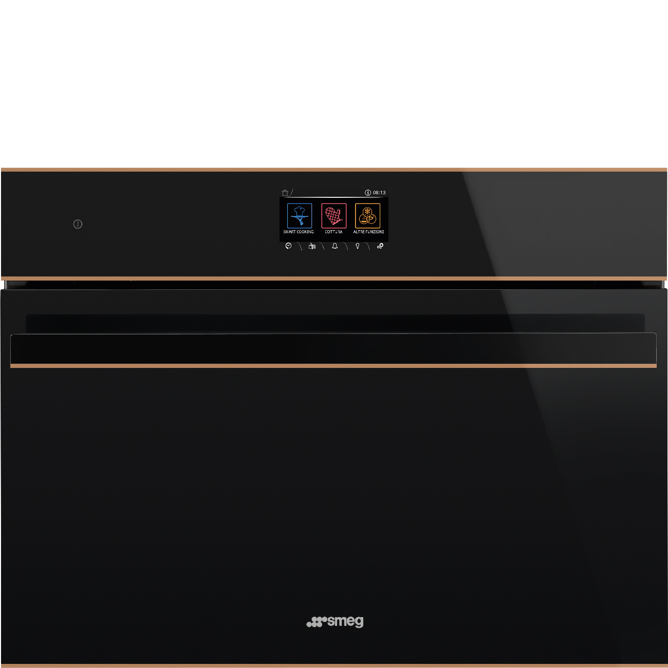 Smeg SO4604S4PNR Built In Steam Combi Oven