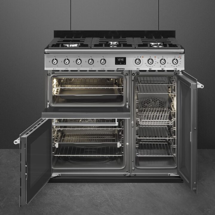 Smeg SY93-1 90cm Range Cooker with Gas Top