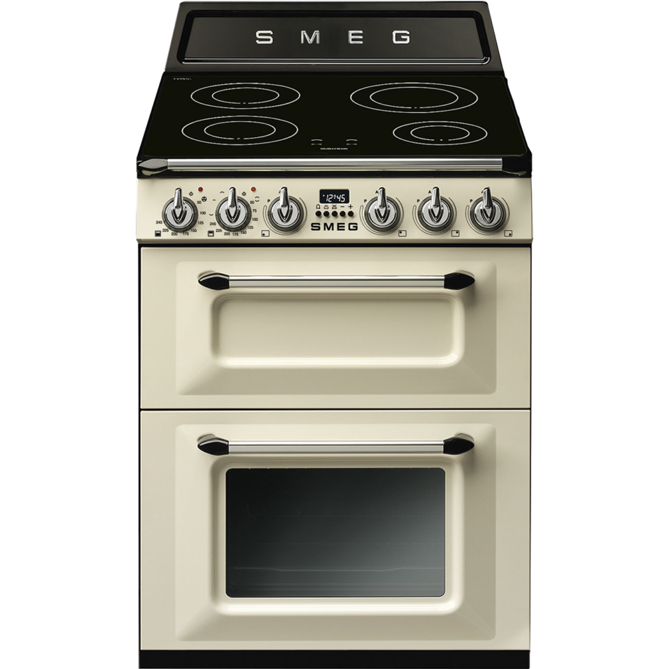 Smeg TR62IP2 Victoria 60cm Range Cooker with Induction Top